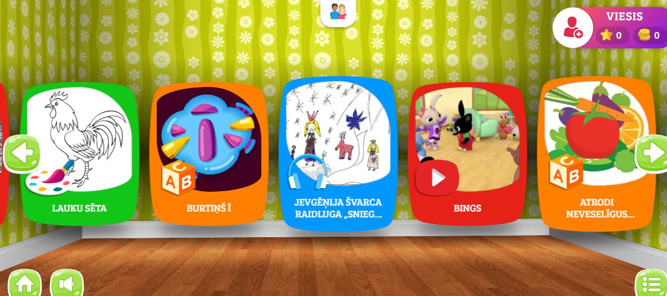 Izglītojošas aplikācijas - Līvu pirmsskolas izglītības iestāde